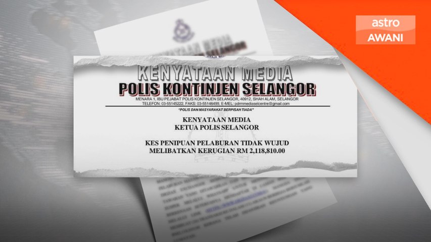 Pengarah syarikat rugi RM2.1 juta terpedaya penipuan pelaburan | Astro Awani