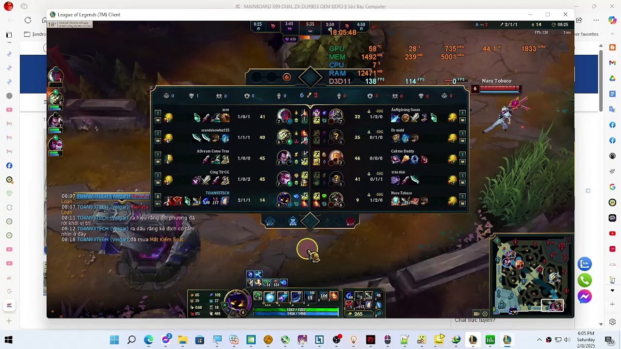 League of Legends - win 11 dev 2021-05-29 - no chipset mainboard ZX ...