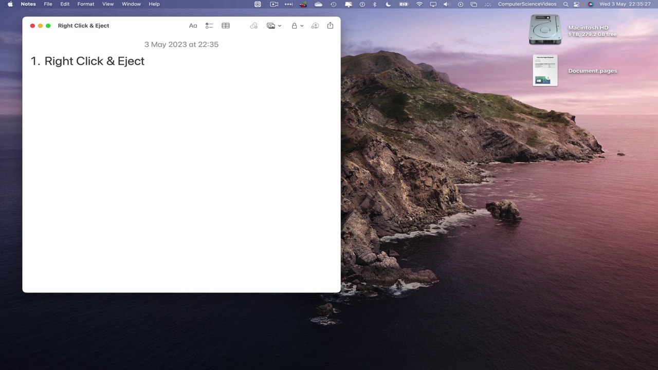 4 WAYS to Safely Eject Your USB Flash Drive On a Mac - Basic Tutorial | New (2023) - video ...