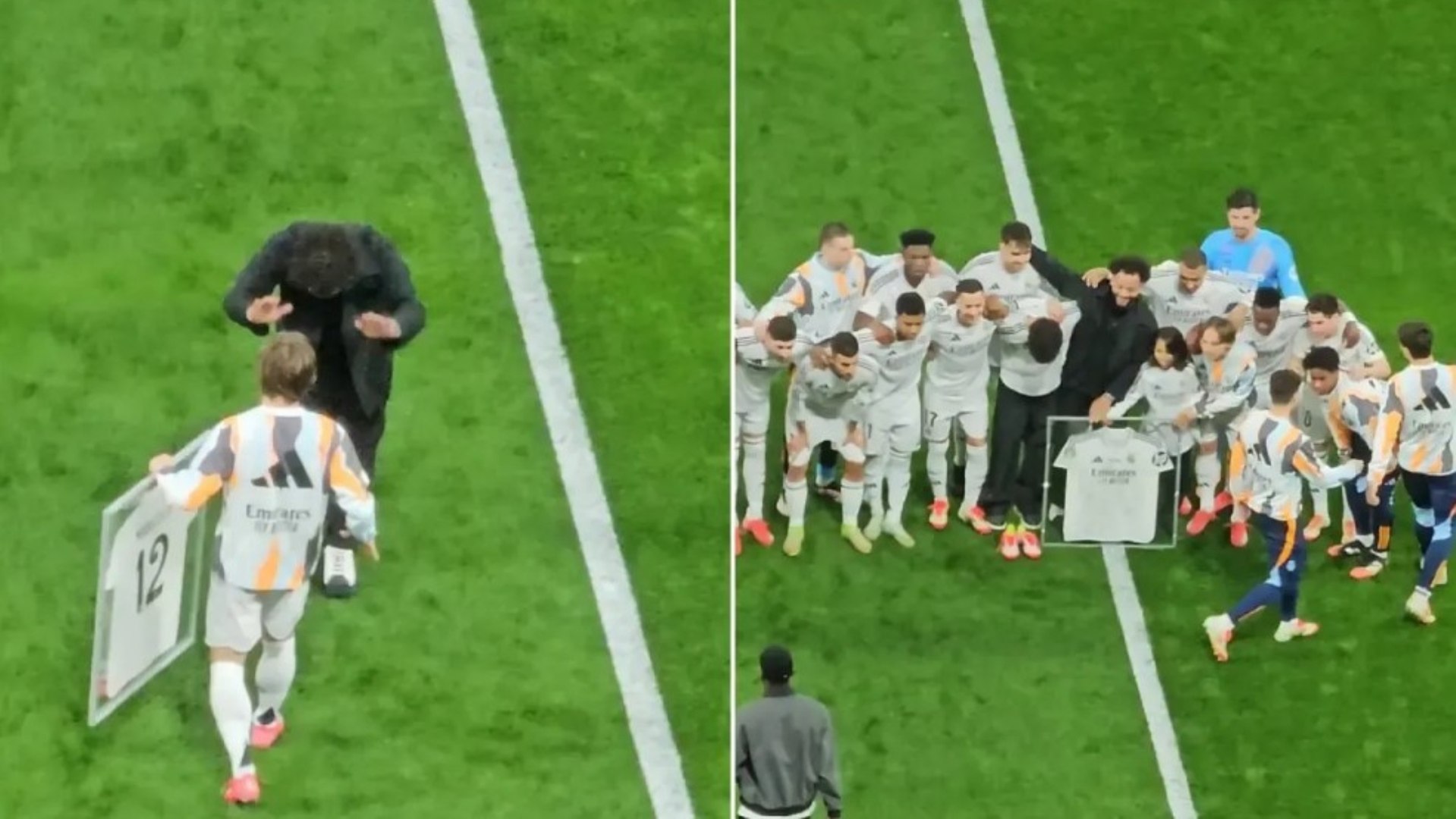 Así fue el espectacular homenaje del Bernabéu a Marcelo: el gesto de ...