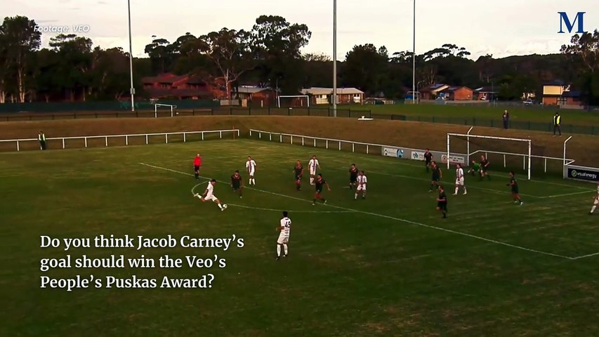 Jacob Carney nets potential winner for Puskas Award | Illawarra Mercury ...