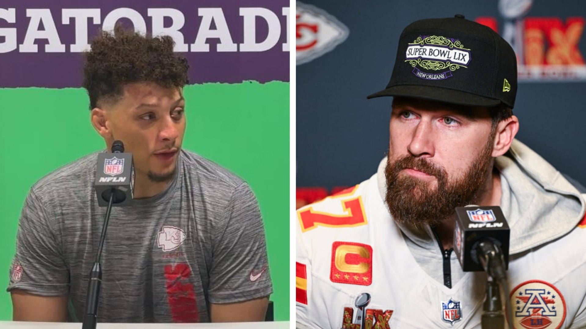Patrick Mahomes y su postura tras el posible retiro de Travis Kelce tras la derrota de los ...