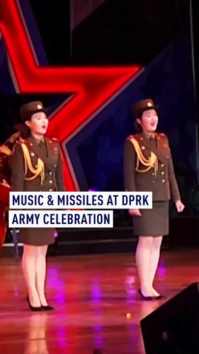 Inside DPRK army celebrations: Music, dance & missiles - video Dailymotion
