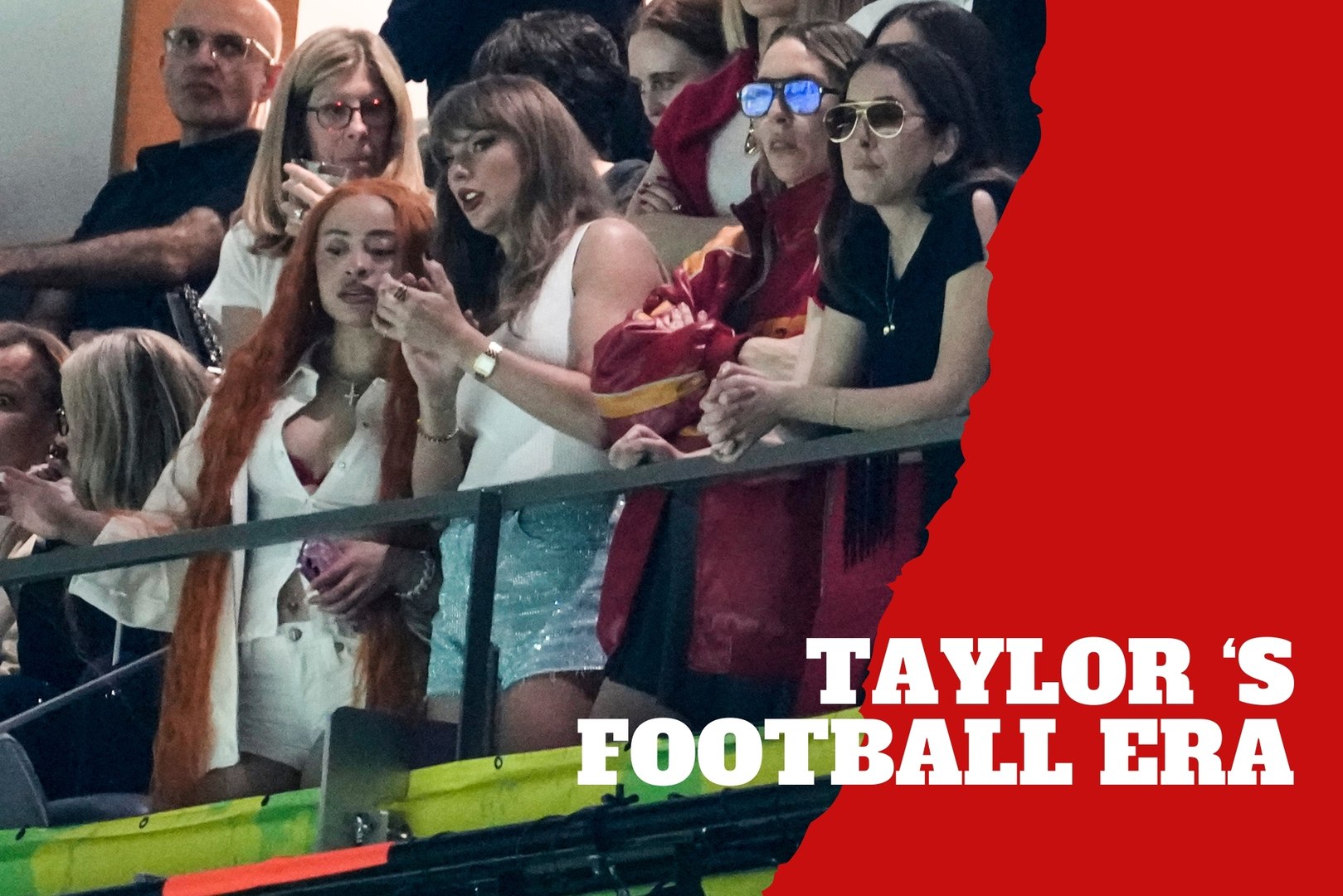 For the playbook! Taylor Swift?s is fully living her football era ...