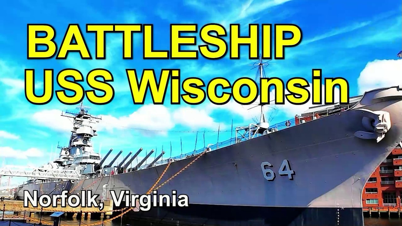 Exploring History On The Mighty Battleship USS Wisconsin - Iowa Class ...