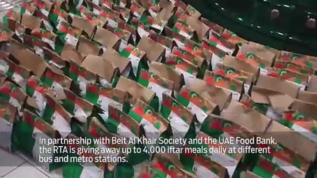 RTA teams up with UAE Food Bank for Meals on Wheels - video Dailymotion