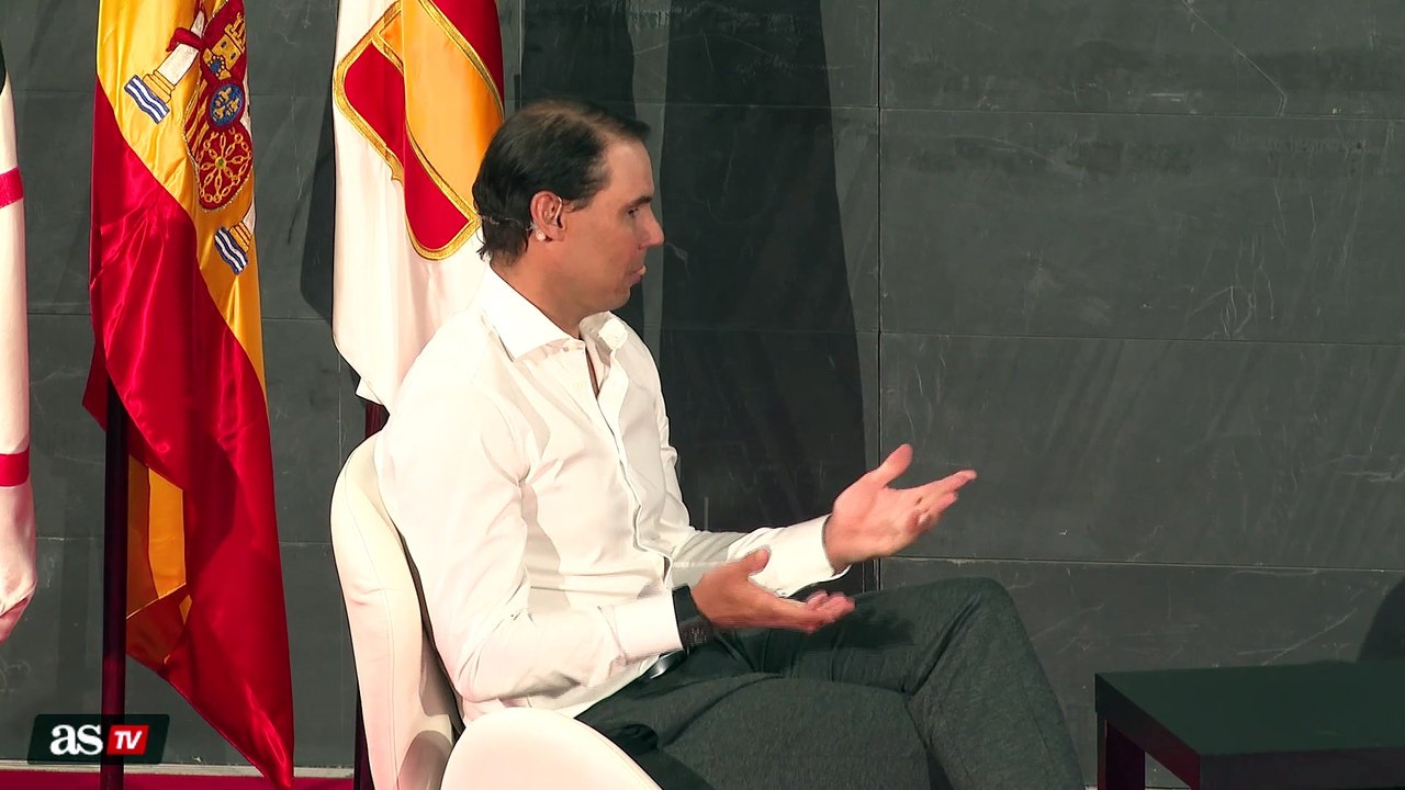 Declaraciones Rafa Nadal en el homenaje COE - Vídeo Dailymotion