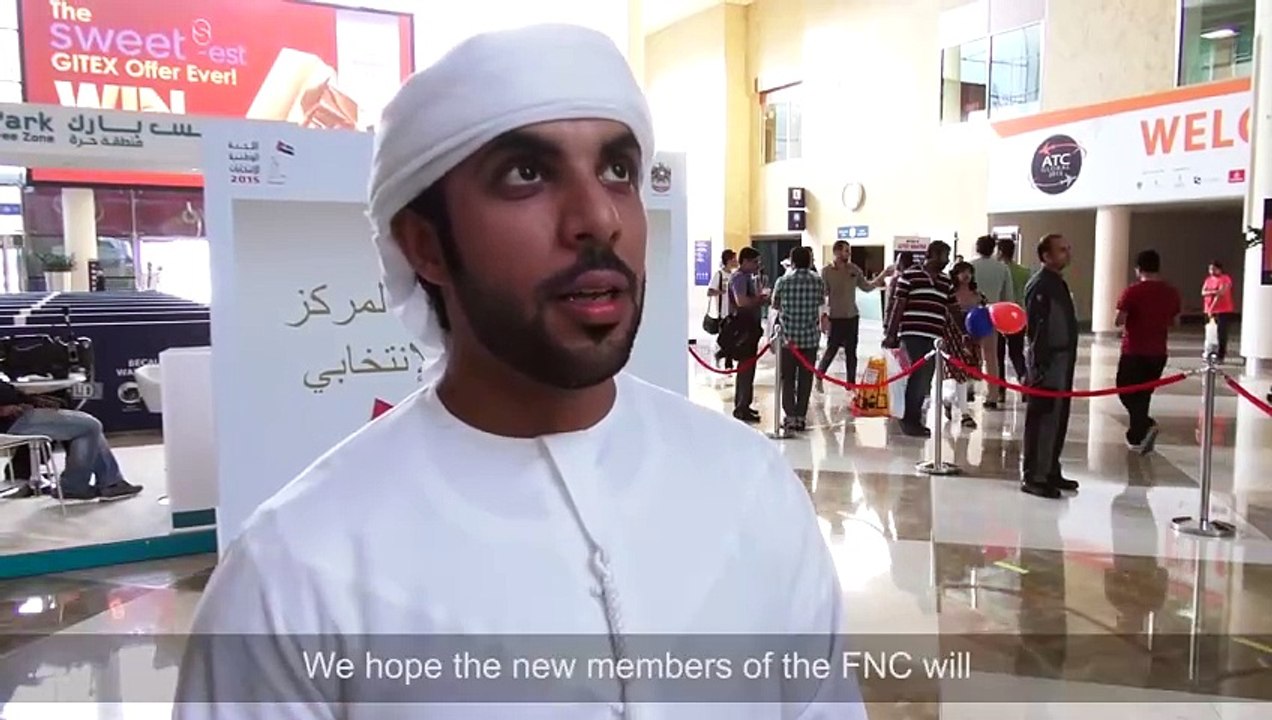 Emiratis across the nation vote in the FNC 2015 elections - video Dailymotion
