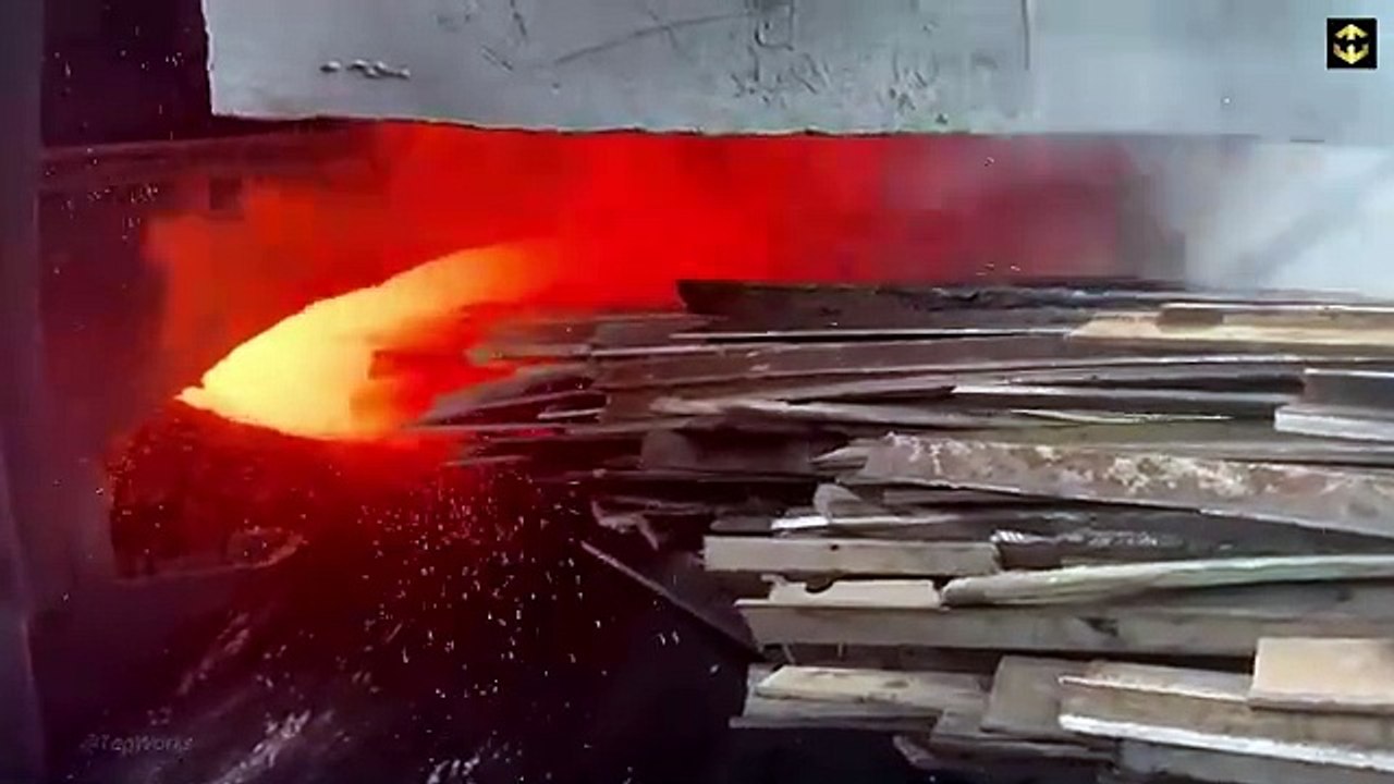 How Iron Rod are Made in Factory Process | Amazing Arun Steel ...