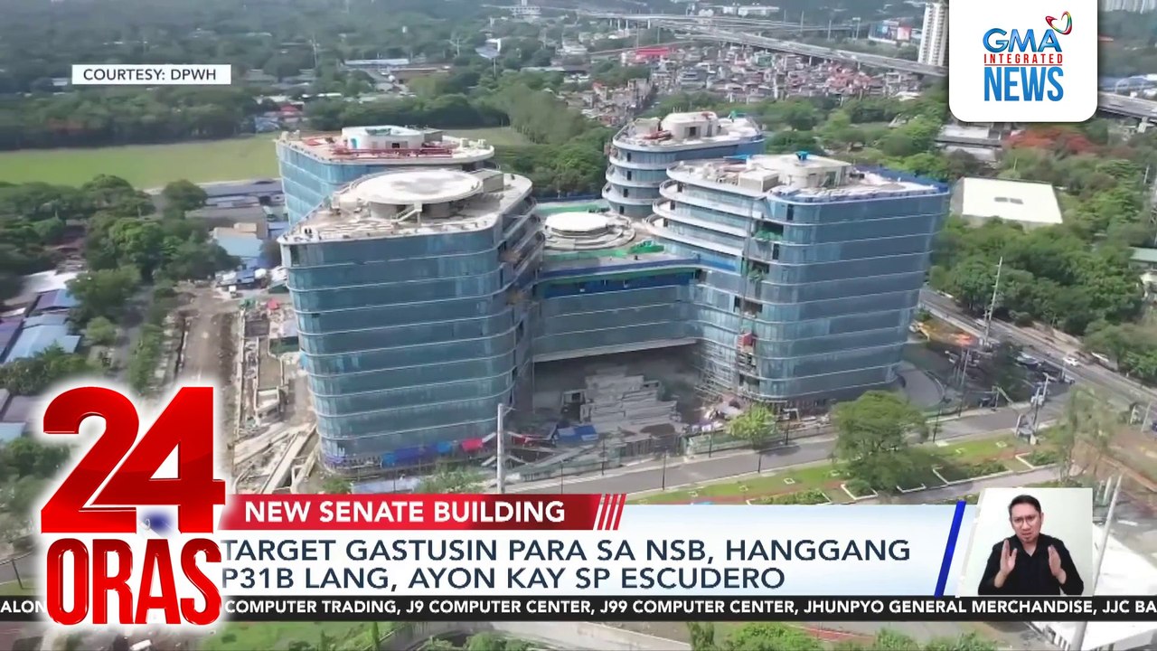 Target gastusin para sa NSB, hanggang P31B lang, ayon kay SP Escudero | 24 Oras - video Dailymotion
