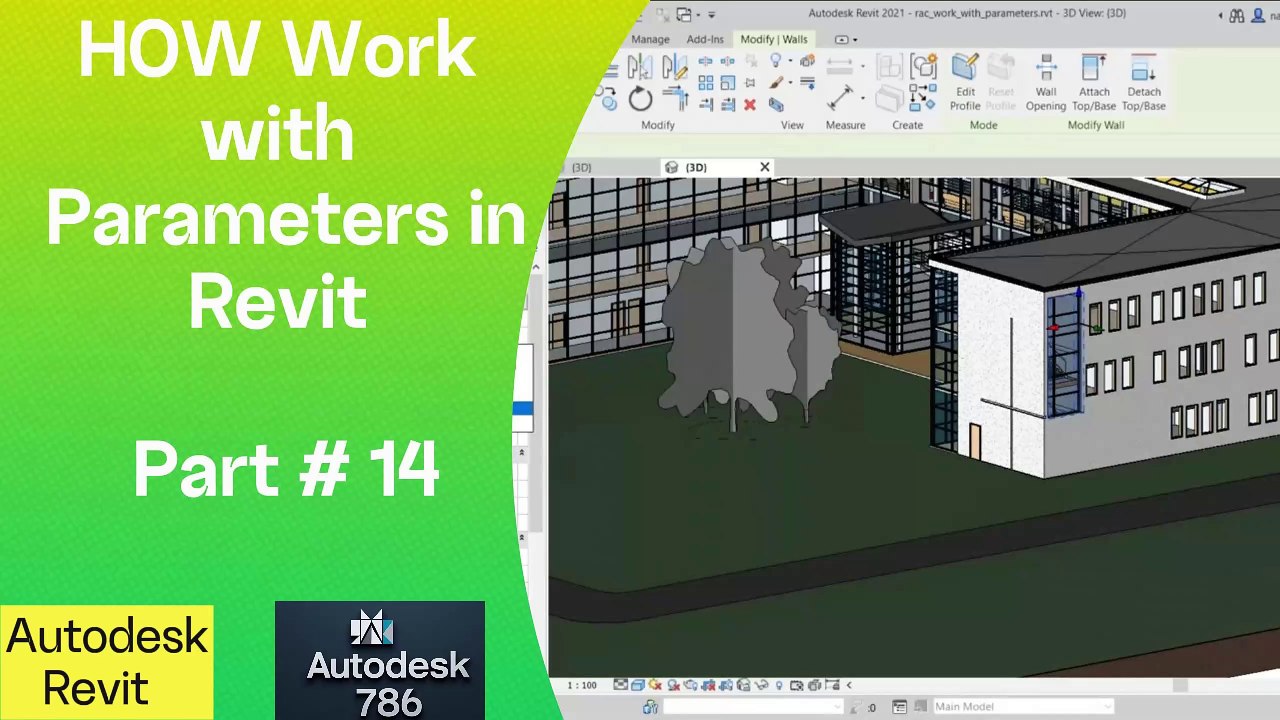 How to Work with Parameters In Revit | Part # 14 | #architecture # ...