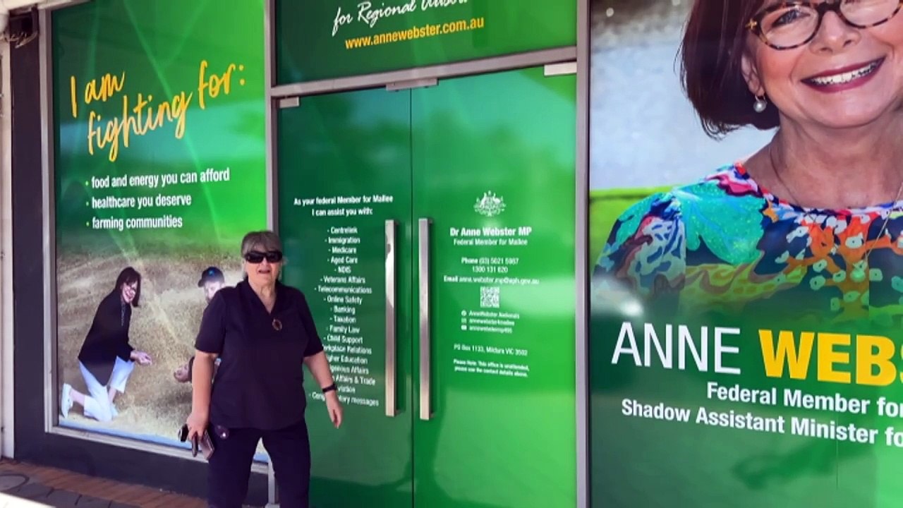 Victorian MP Anne Webster denies misuse of taxpayer funds over empty ...
