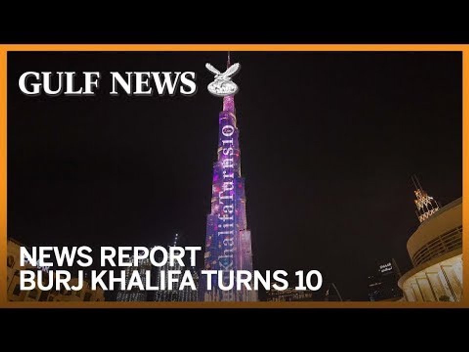 Burj Khalifa, the world's tallest building, turns 10 - video Dailymotion