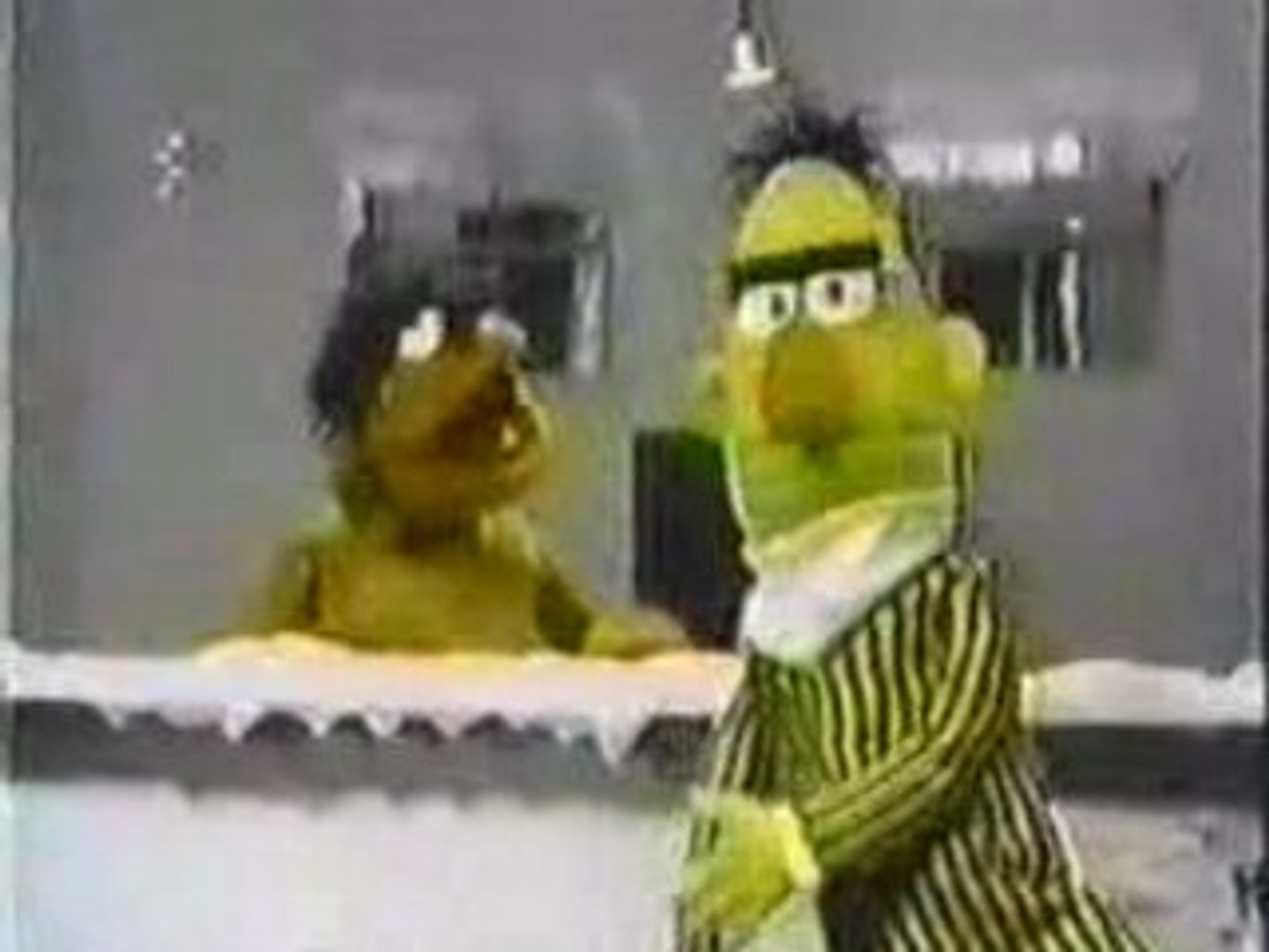 Classic Sesame Street Ernie And Bert On Before And After Sesame