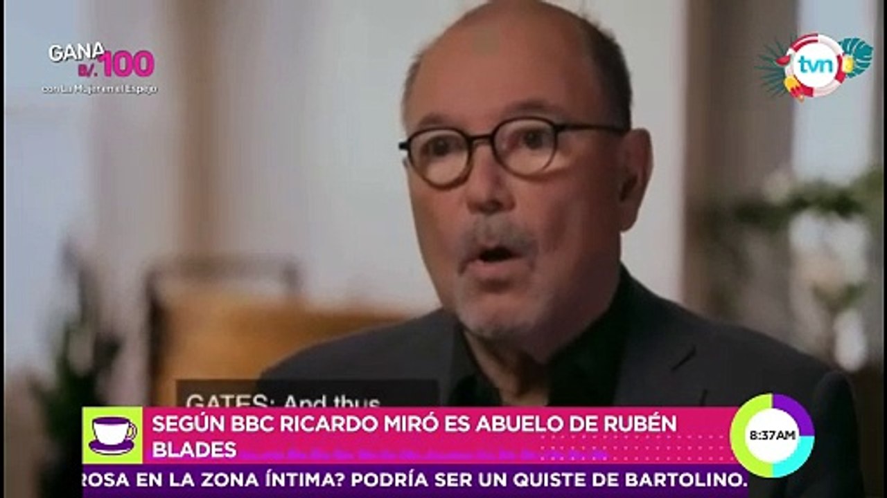¡Impactado! Rubén Blades es nieto del poeta Ricardo Miró - Vídeo ...