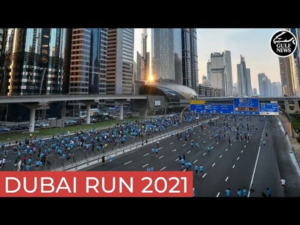 Dubai Run 2021: Tens of thousands transform iconic Sheikh Zayed Road ...