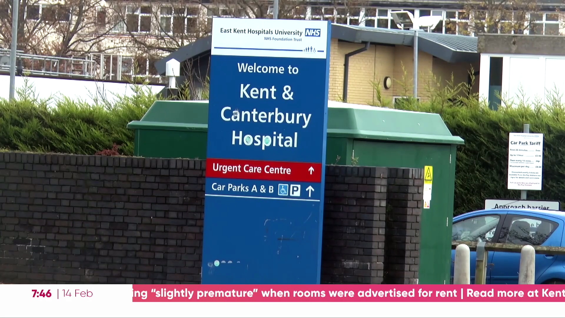 Ken Rogers speaks to KMTV as parts of Kent see worst hospital wait ...