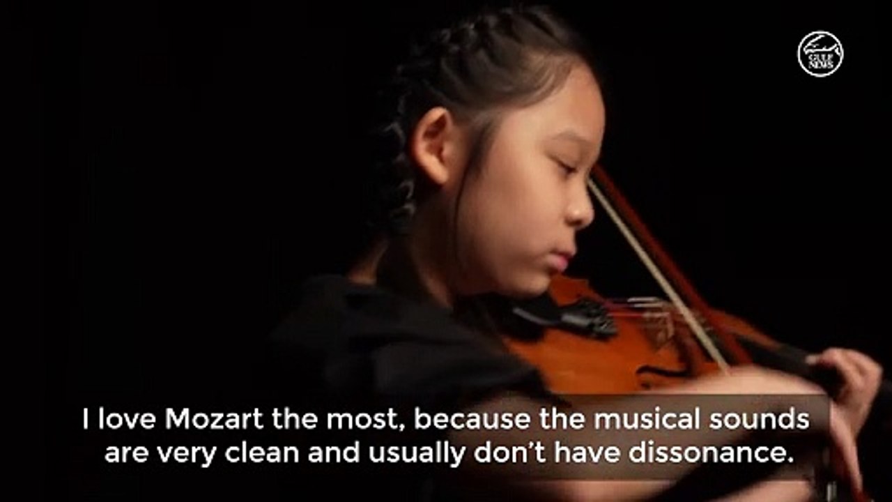 South Korean violin prodigy Seol Yoeun speaks to Gulf News - video Dailymotion