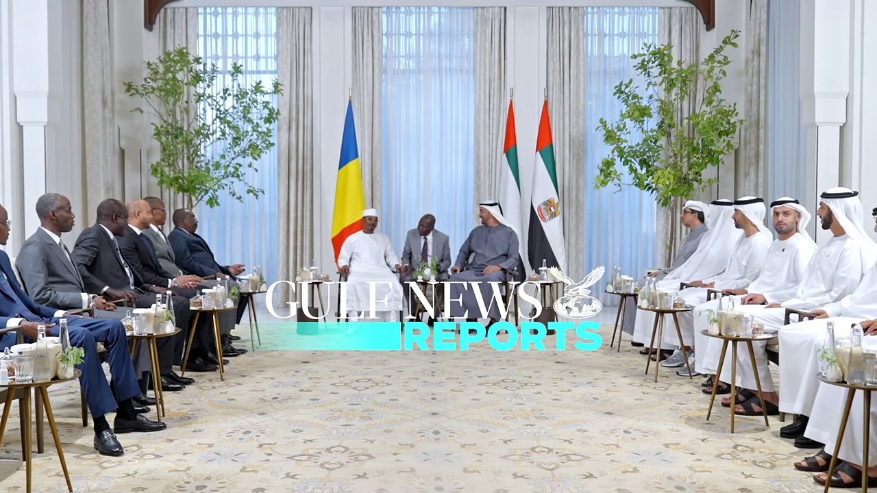 UAE President and Chad Transitional President witness signing of key ...