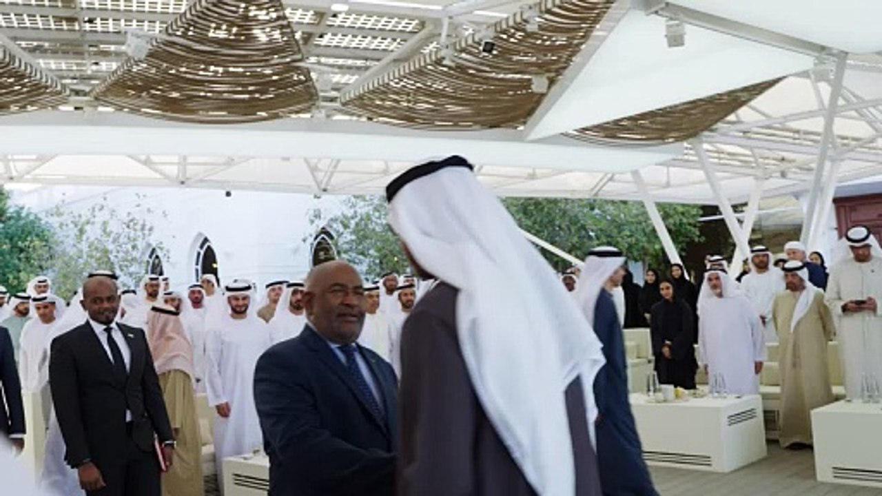 UAE President Sheikh Mohamed meets President of the Union of the Comoros - video Dailymotion