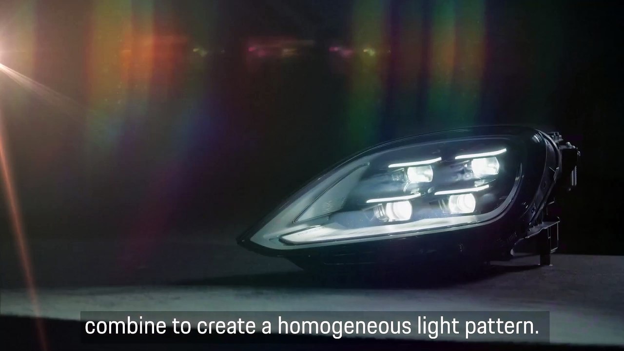 Porsche TechNews - HD LED Matrix - video Dailymotion
