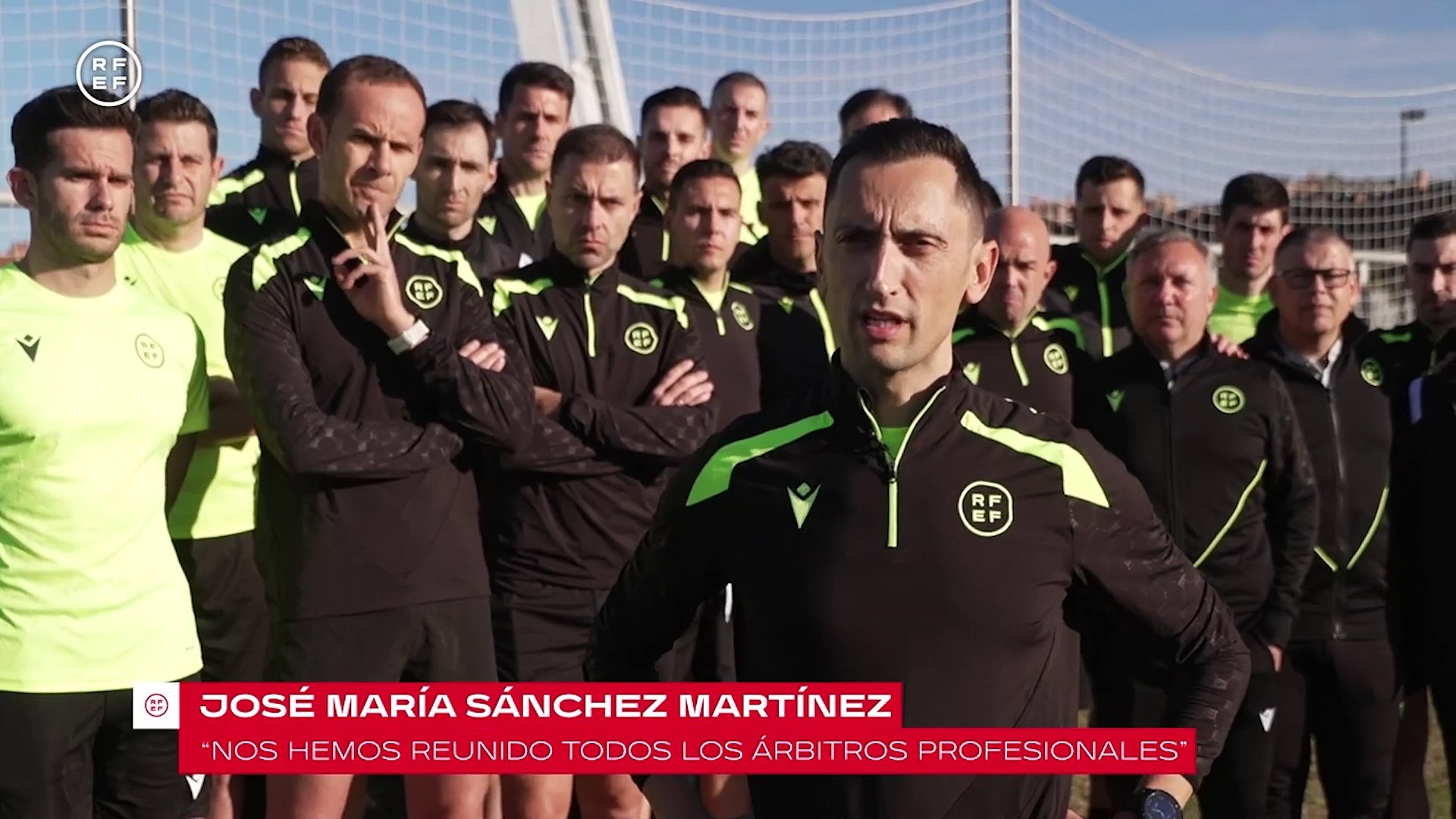 Los árbitros se reúnen en Madrid: "Estamos más fuertes que nunca" - MarcaTV