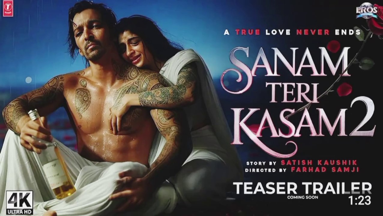 SANAM TERI KASAM 2 : Again Love - Trailer (2025) | Harshvardhan Rane, Salman Khan, Mawra - video ...