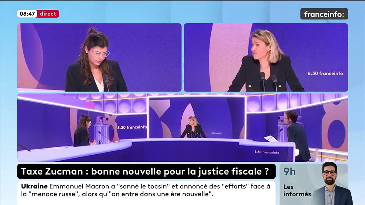 La "taxe Zucman" sur les ultra-riches n'est pas "la bonne solution", critique la ministre du ...