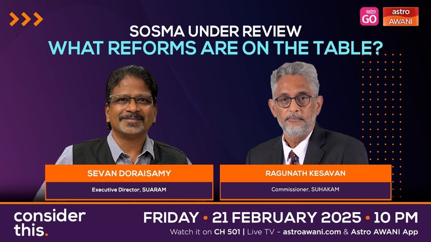 Consider This: Sosma Under Review (Part 2) — What Reforms Are On The ...