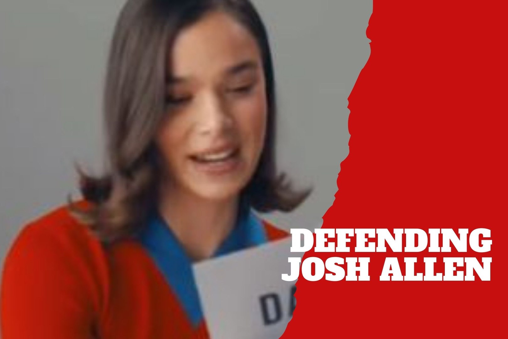 Hailee Steinfeld teasing NFL teams! Josh Allen ' s wife did not hold ... Hailee Steinfeld teasing NFL teams! Josh Allen ' s wife did not hold ...