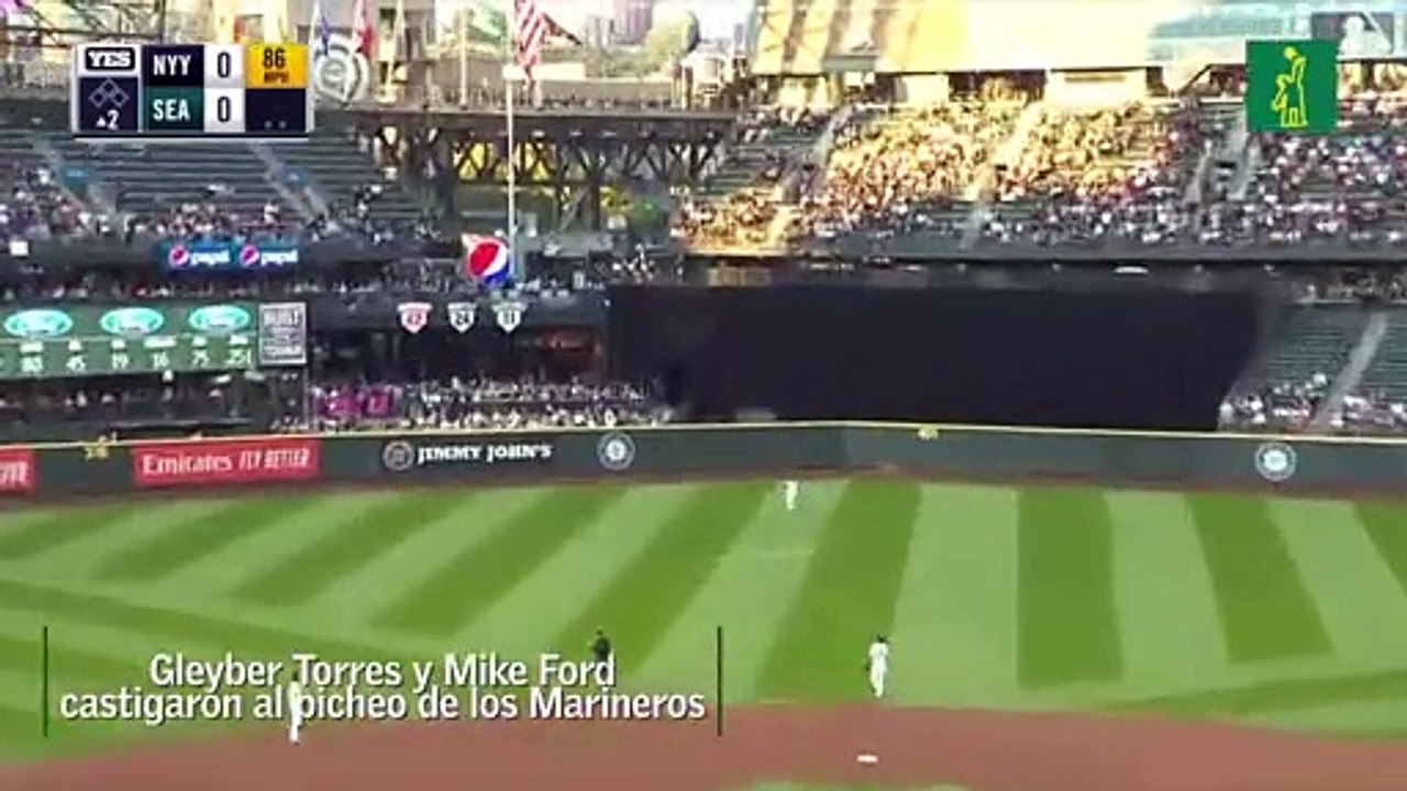 Gleiber Torres y Mike Ford bombardearon a los Marineros - Vídeo Dailymotion