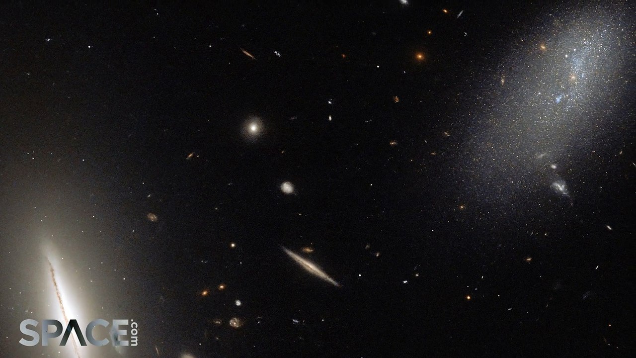 Hubble Captures Amazing Views Of Amorphous And Lenticular Galaxies ...