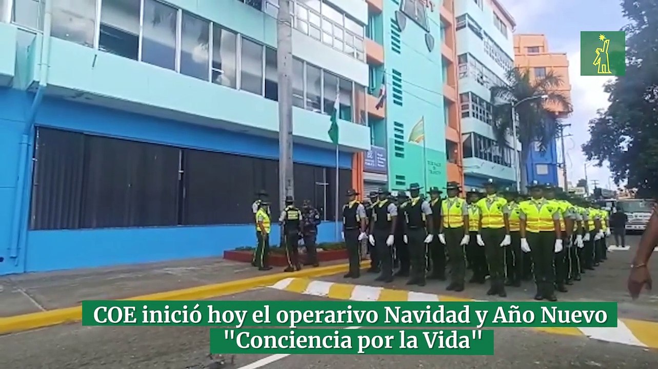 COE inició hoy el operarivo Navidad y Año Nuevo "Conciencia por la Vida ...