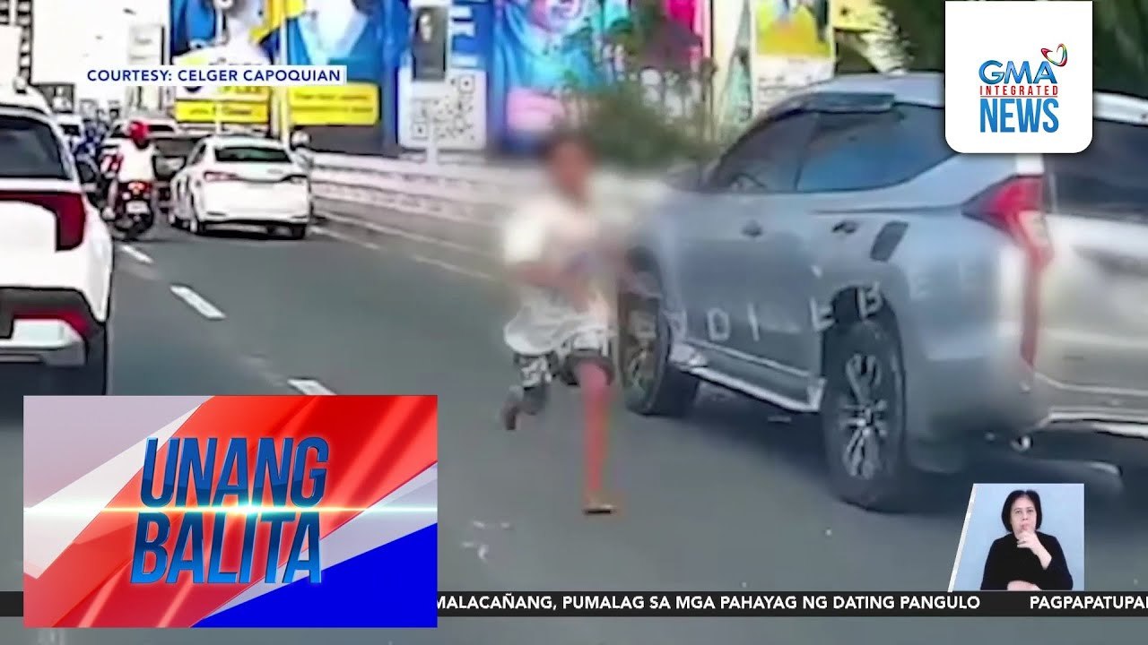 Huli-cam – Paghablot ng lalaking menor de edad sa cell phone ng isang motorista sa bahagi ng C-5 ...