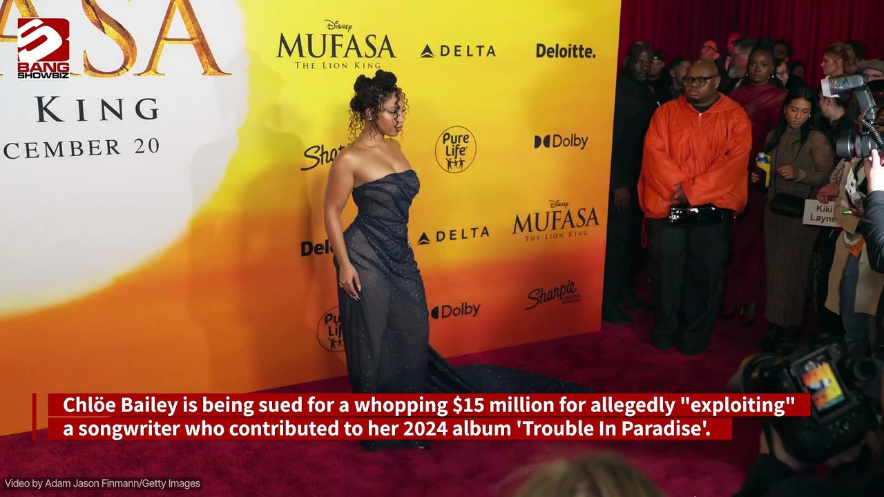 Songwriter Melvin Moore is suing Chloe Bailey for $15m - video Dailymotion