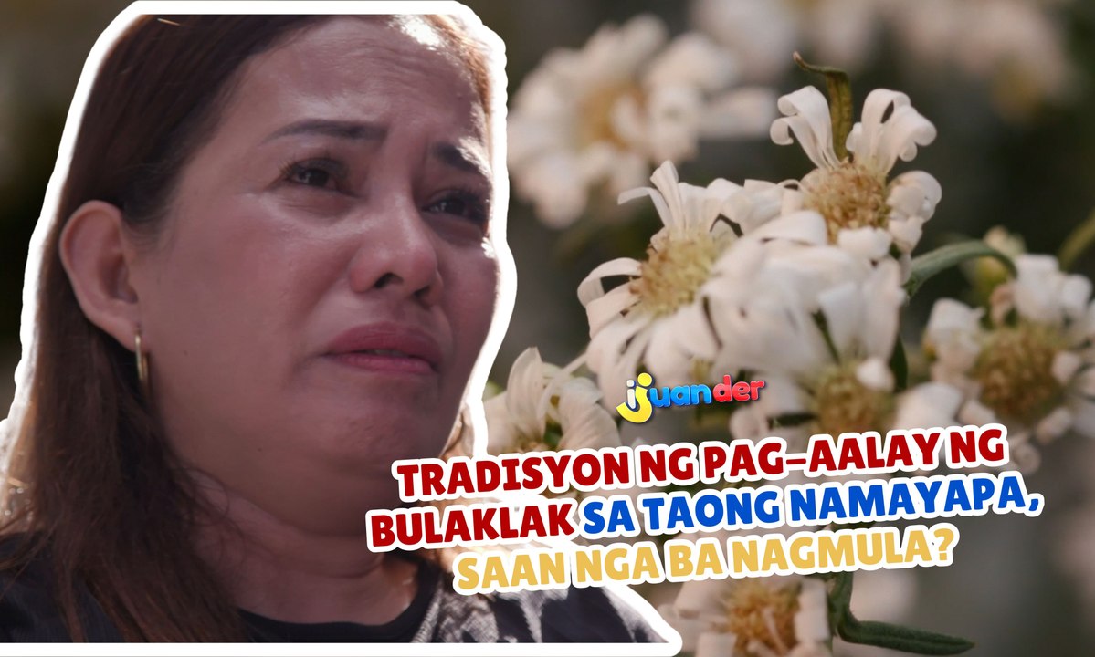 Tradisyon ng pag-aalay ng bulaklak sa taong namayapa, saan nga ba nagmula? | I Juander - video ...