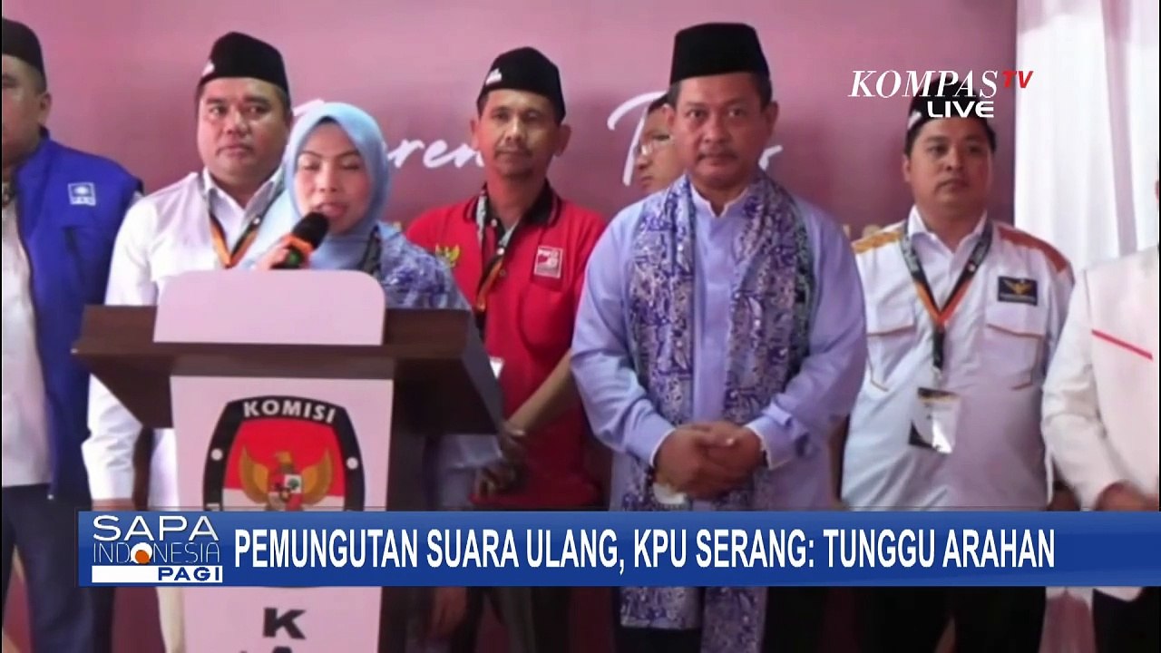 Pemungutan Suara Ulang Pilkada Serang 2024, KPU Serang: Tunggu Arahan ...
