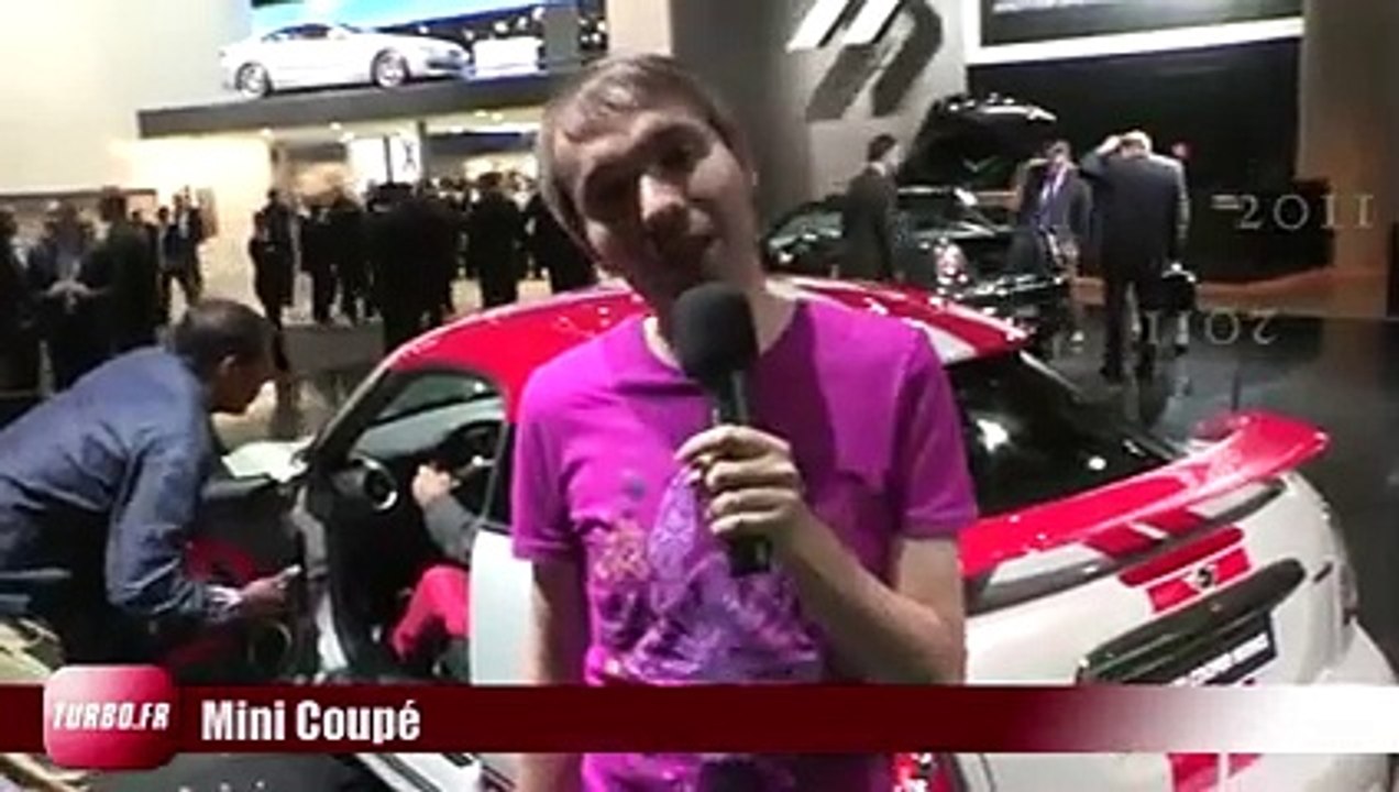 En direct du Salon de Francfort 2011 : Mini Coupé en video - Vidéo ...
