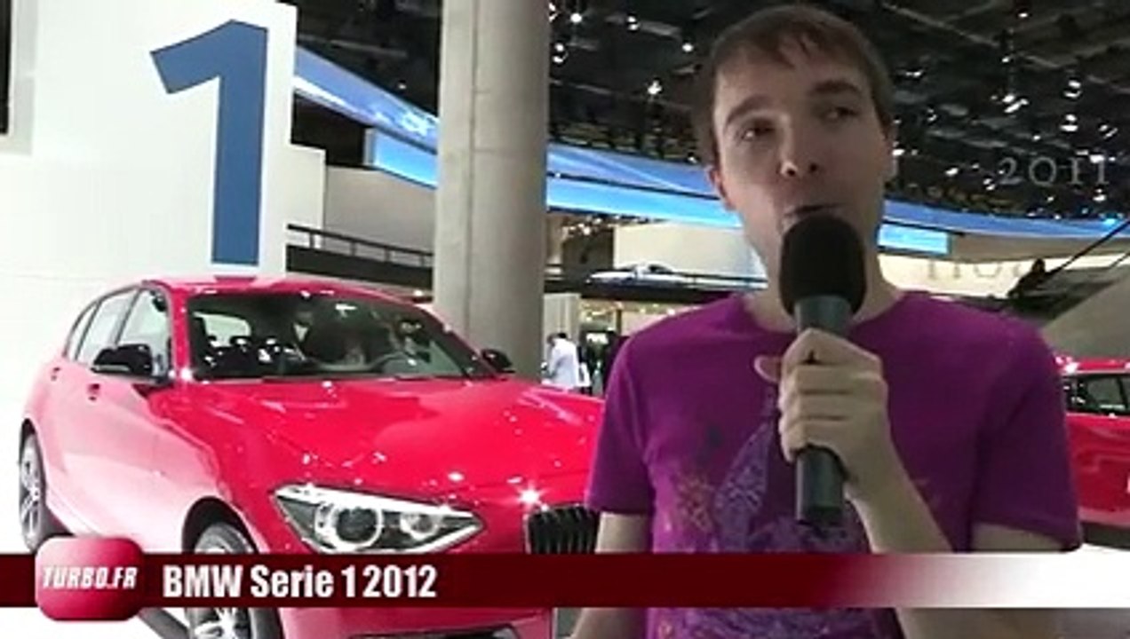 En direct du Salon de Francfort 2011 : BMW Série 1 2012 en video ...