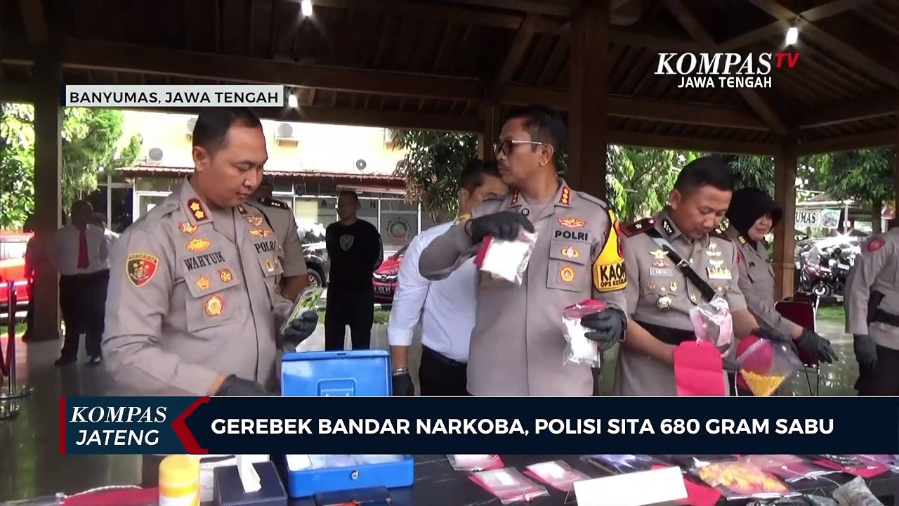 Gerebek Bandar Narkoba, Polisi Sita 680 Gram Sabu - Video Dailymotion