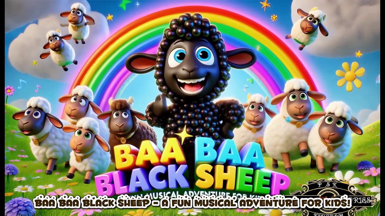 Baa Baa Black Sheep - A Fun Musical Adventure for Kids! | Animal Rhymes ...