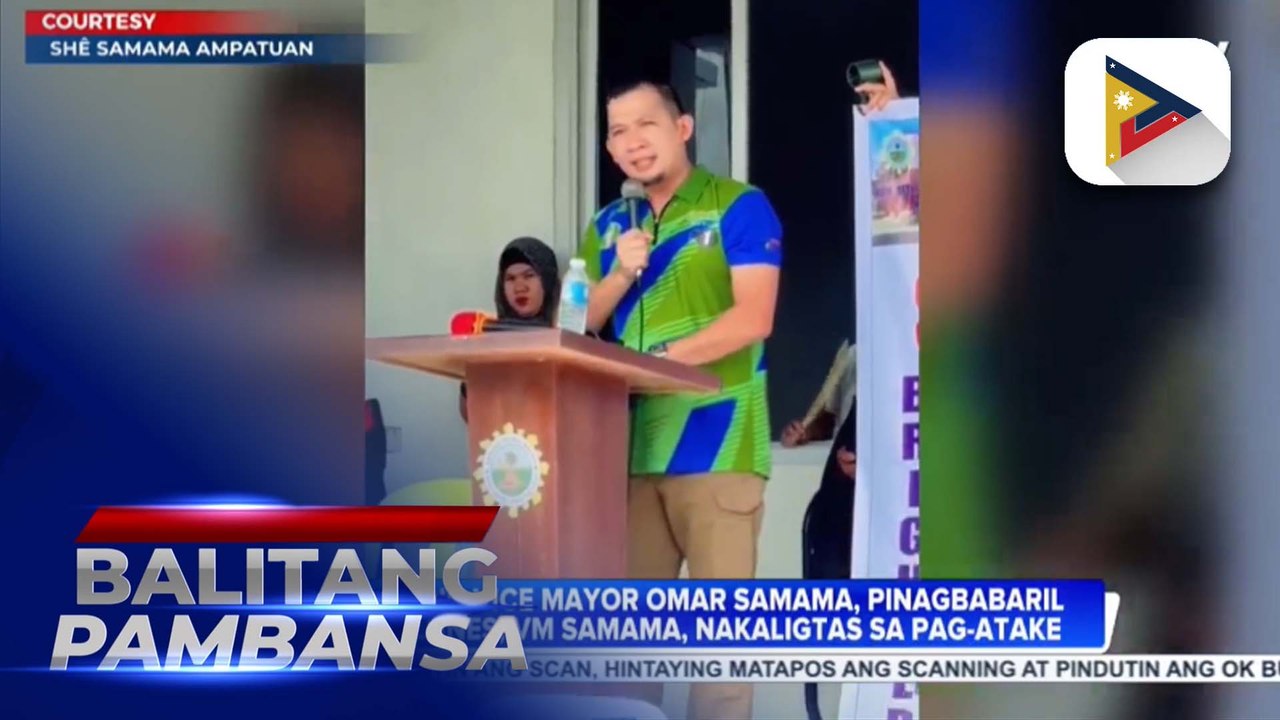 Datu Piang Vice Mayor Omar Samama, pinagbabaril noong Lunes; Samama ...
