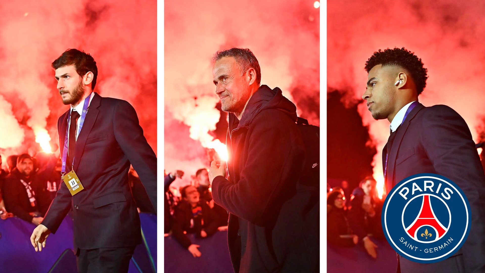 Champions League: El increíble recibimiento de la afición para el PSG ...