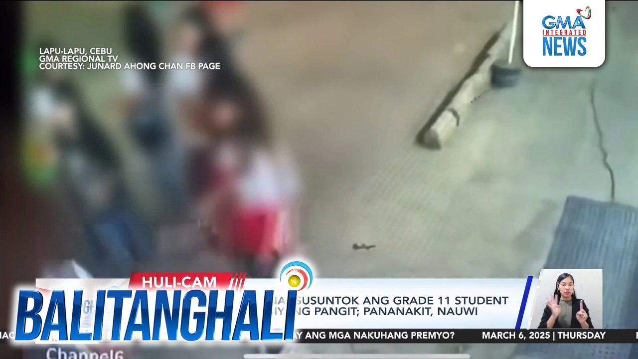 Grade 10 student, pinagsusuntok ang grade 11 student na tinawag umano ...