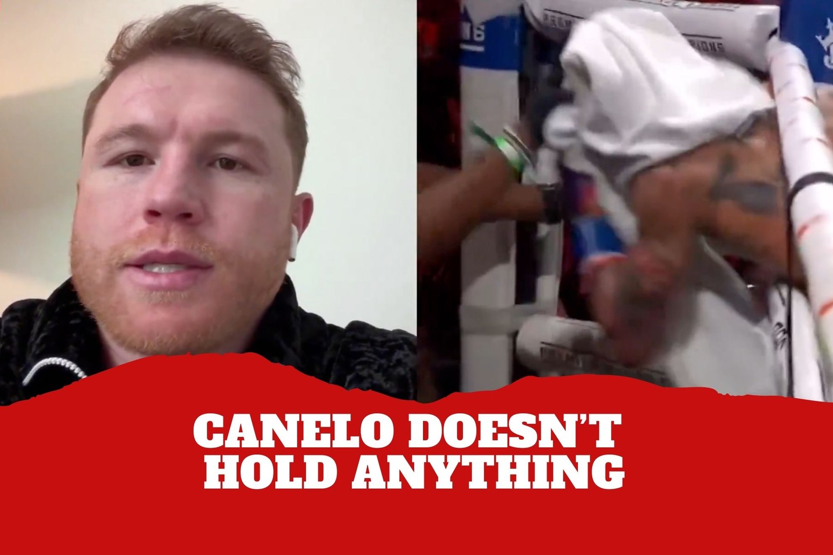 He needed to be disqualified! Canelo Álvarez has some interesting words ...