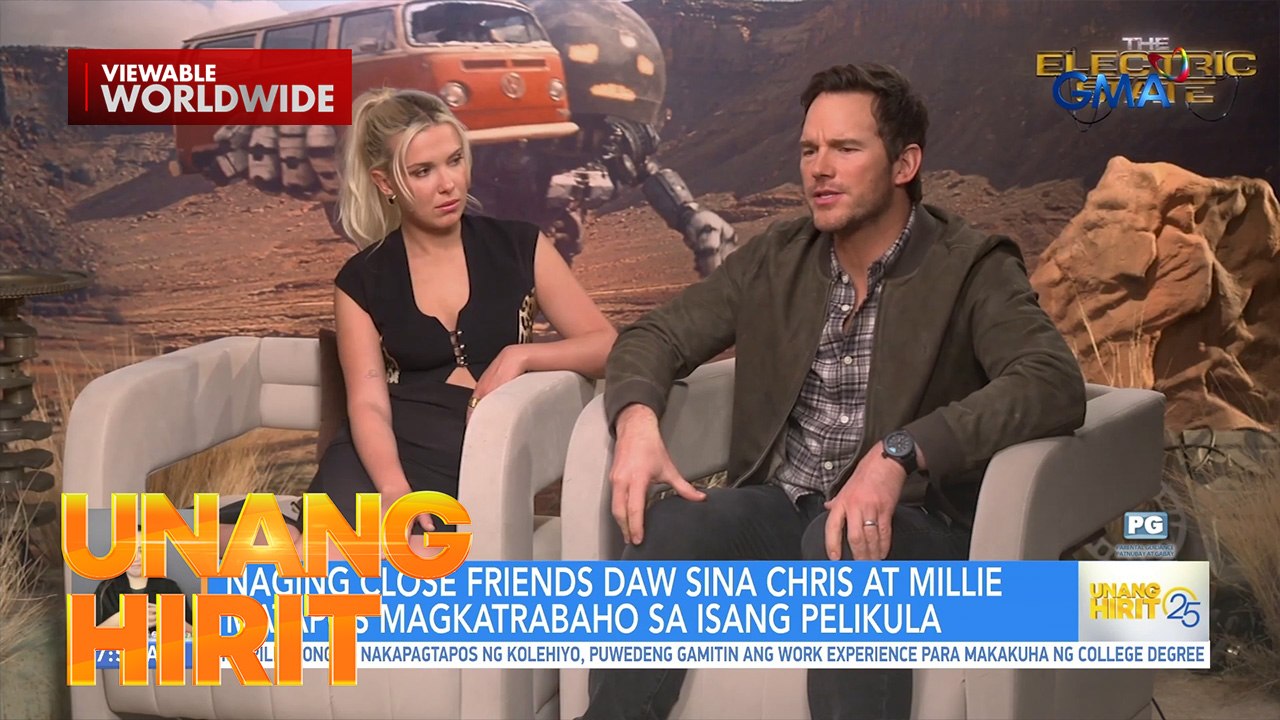 Lyn Ching, na-meet si Chris Pratt at Millie Bobby Brown! | Unang Hirit - video Dailymotion