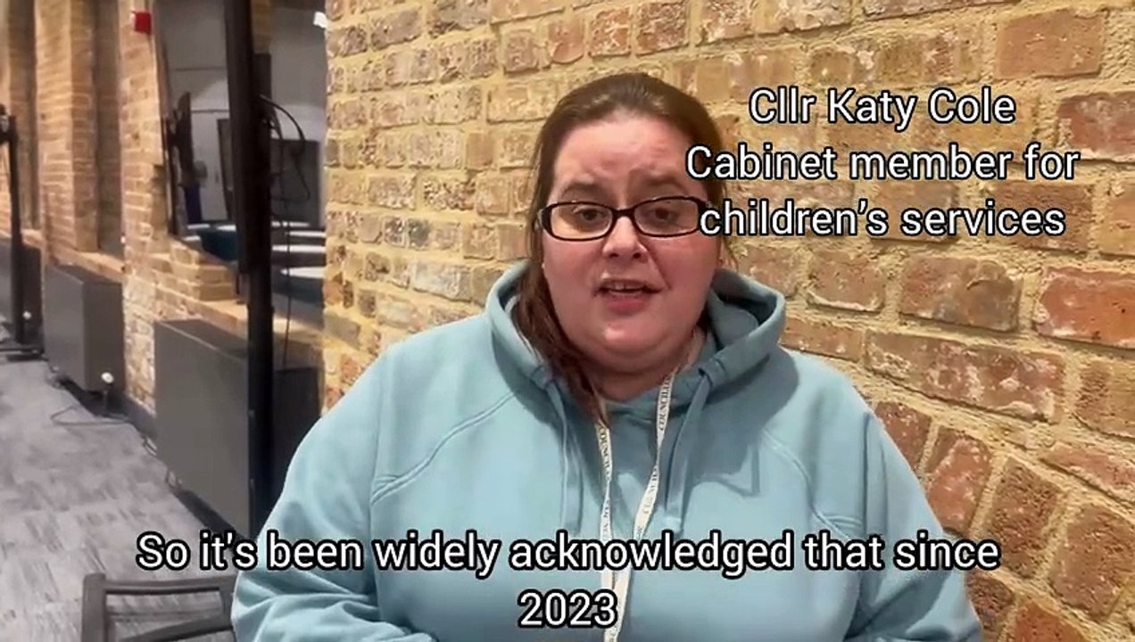 Cllr Katy Cole discusses Ofsted report on Peterborough council children's services - video ...