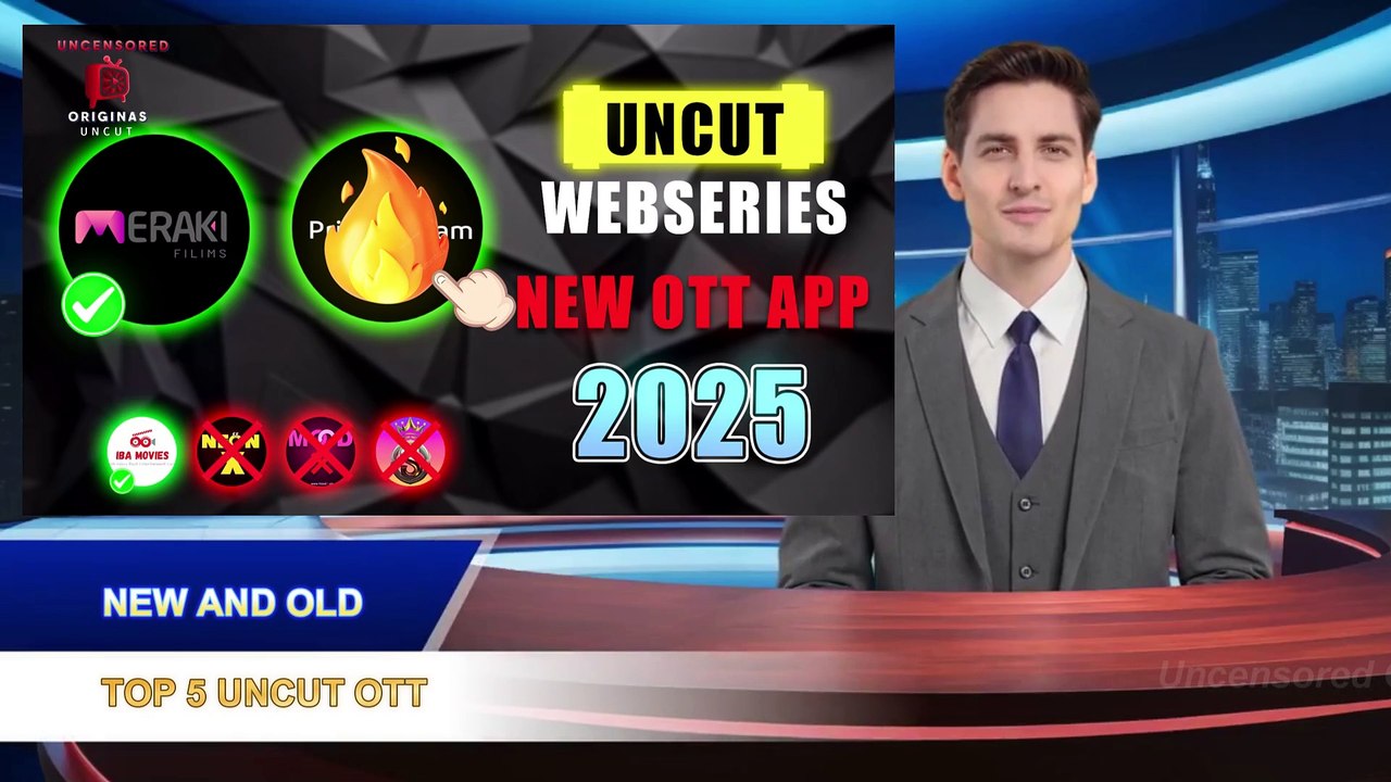 TOP New Uncut Ott 2025 | New Ott App For Uncut Webseries | Uncut Ott App - video Dailymotion
