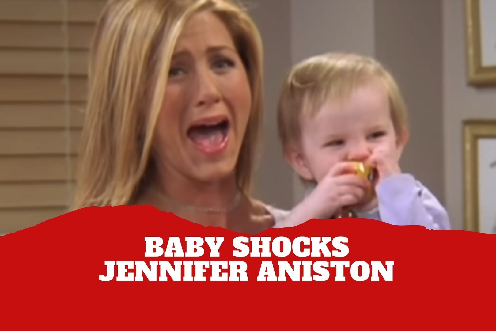 Jennifer Aniston?s scene gets hilariously interrupted by a baby in rare ...