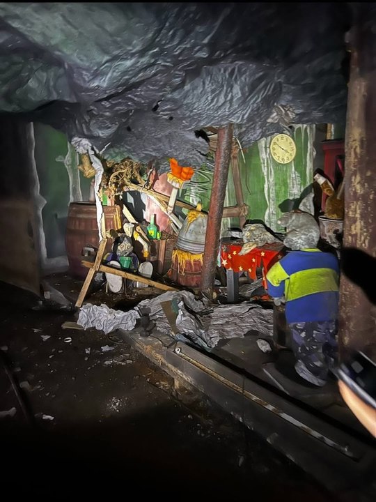 A disturbing look inside once Oakwood favourite Nutty Jake's Gold Mine ...